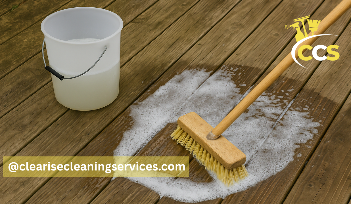 How To Make The Best Deck Cleaning Homemade Solution For Wood And ...